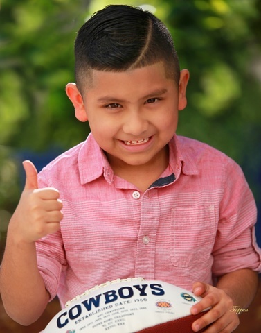 Anthony Cano, 7, of Irving, Is a Featured Model in Children's Cancer ...